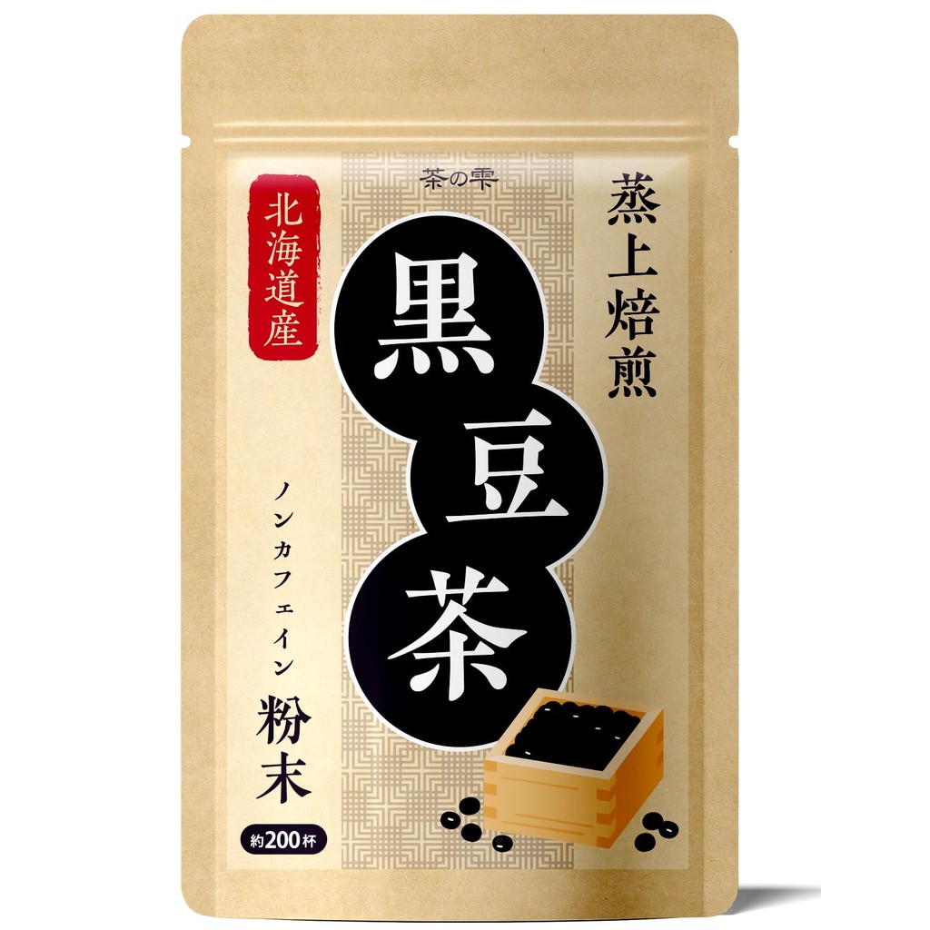 LOHAStyle Black Soybean Tea Powder from Hokkaido 100g (Approx. 200 Cups ...