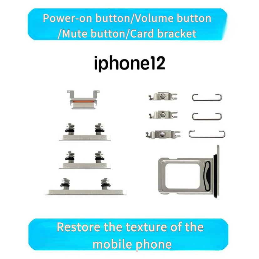Applicable to Apple 12 power-on side button volume power up and down ...