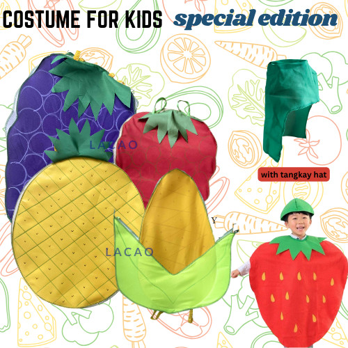Scrubxpress Nutrition Month Costume Fruits Special Edition with Tangkay ...