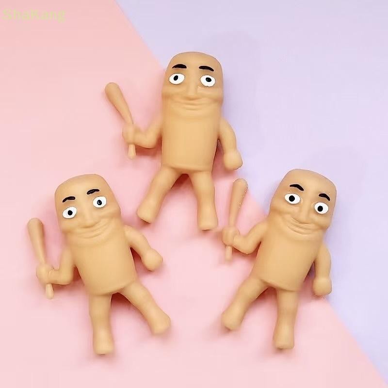 SKK Italian Brainrot Tung Sahur Soft Rally Toys Stress Relief Prank Toy ...
