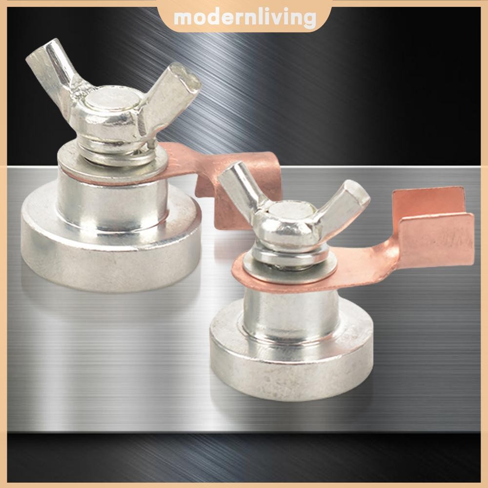 2 Pcs Welding Magnetic Grounding Clamp Welder Welding Strong Magnetic ...