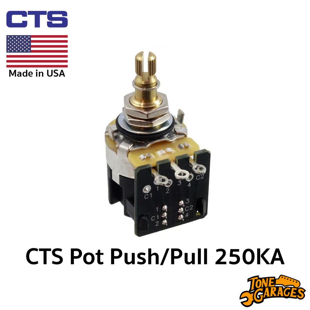 CTS 250KA Push/Pull Pot EP-5585 Made in USA | Shopee Philippines