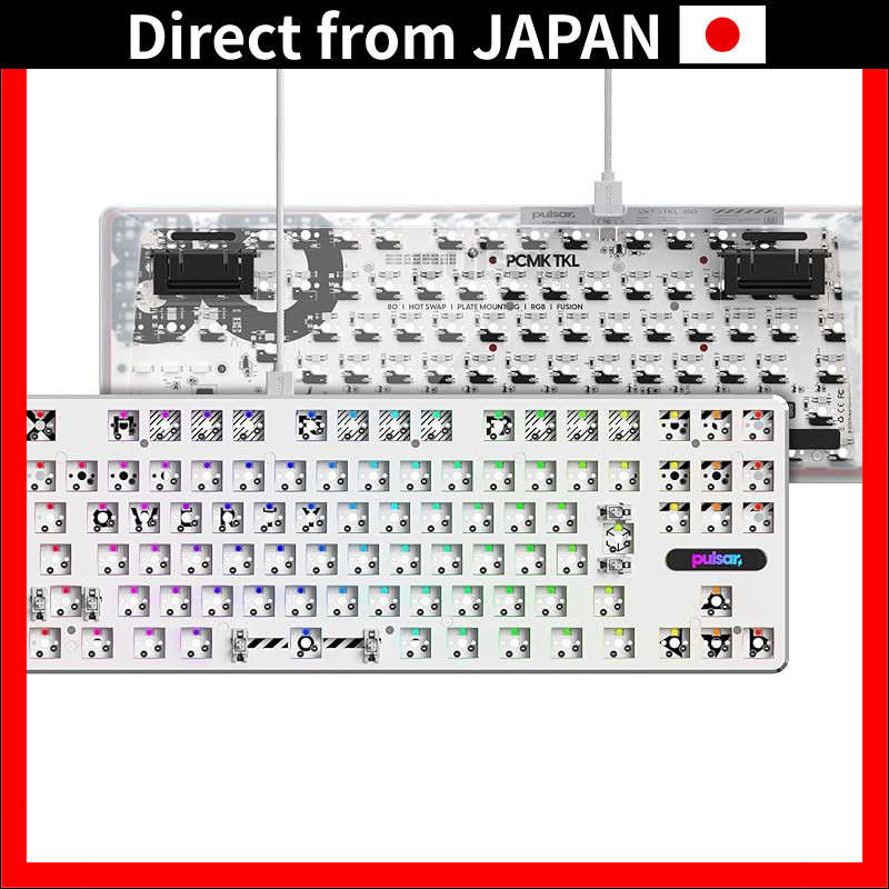Pulsar Gaming Gears Mechanical Gaming Keyboard TKL Japanese Layout Hot ...