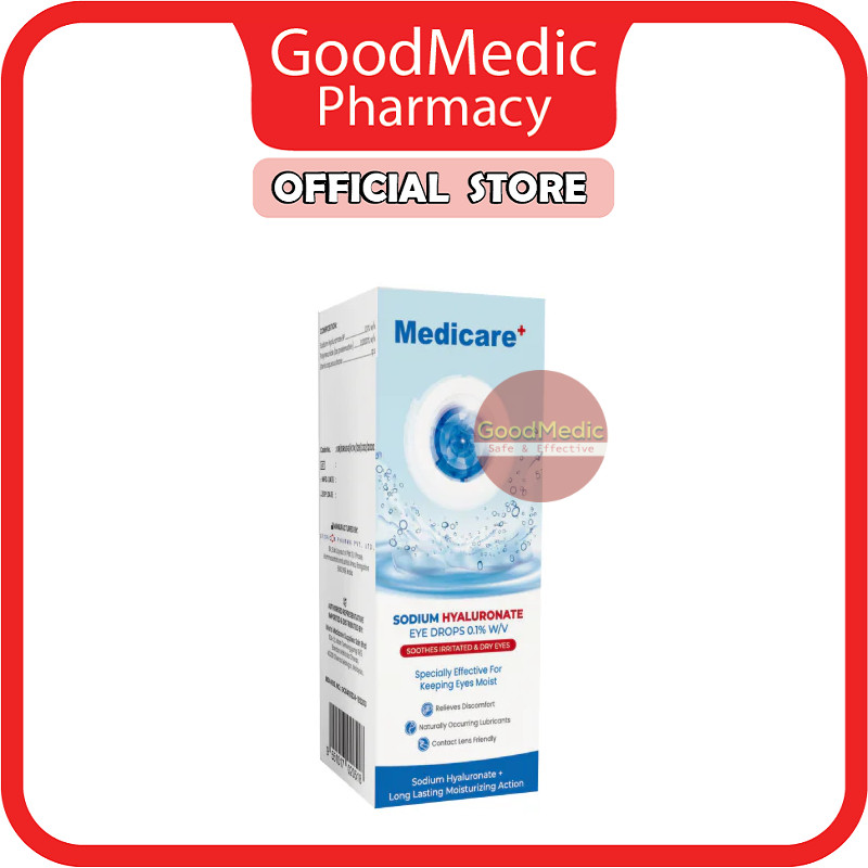 MATA MEDICARE+ Eye Drop 0.1% 10ml Sodium Hyaluronate Eye Point ...