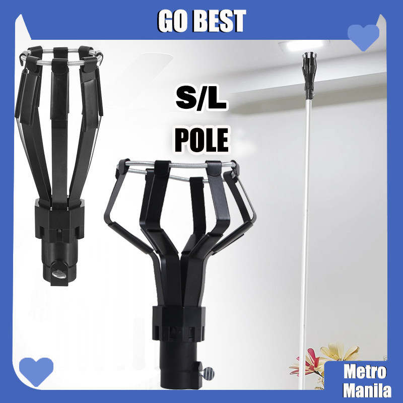 Light Bulb Removal Tool Broken Bulb Changer Bulb Installer 6-Section ...