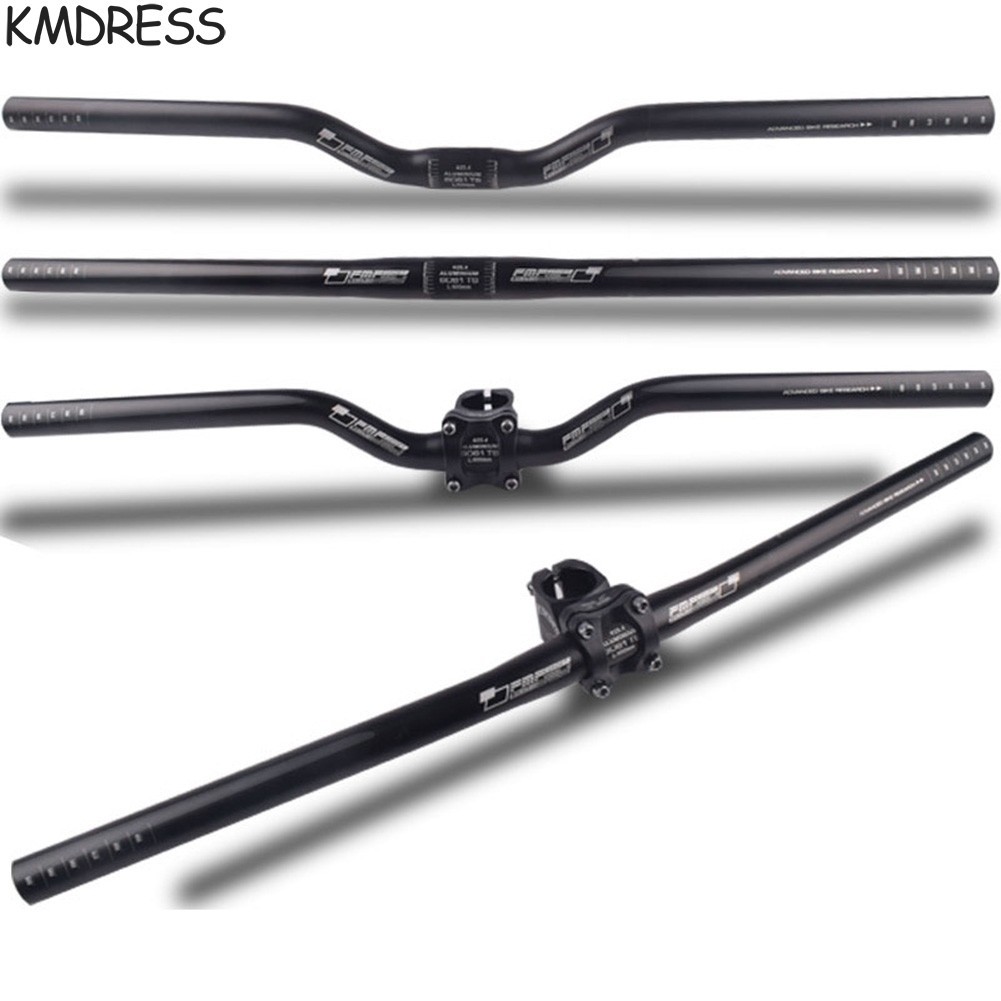 KMS New Aluminium Handlebar BMX MTB Mountain Bike Bicycle 600mm Riser ...