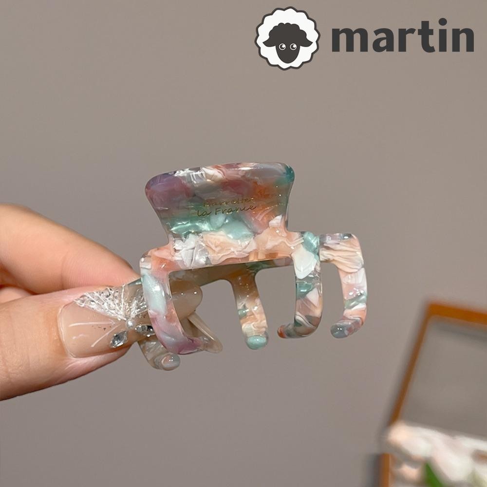 MARTIN Octopus Shark Clip, Acrylic Korean Style Acetic Acid Hair Claw ...