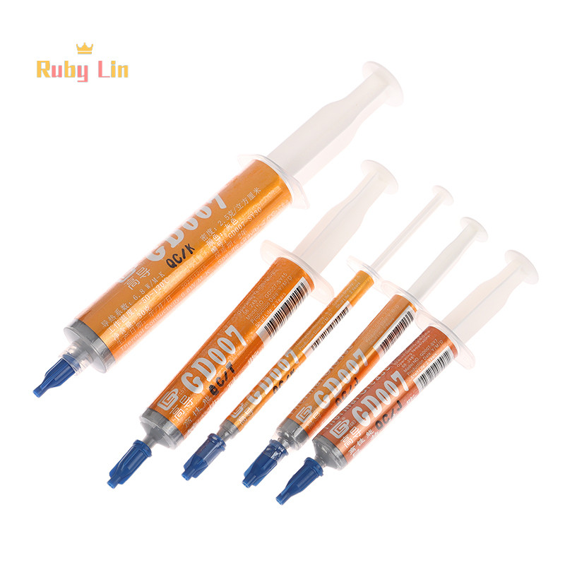 Ruby Lin 1/3/7/15/30g GD007 Thermal Grease Paste 6.8W M-K Thermal ...