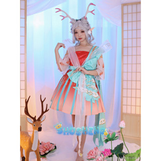 Honor of Kings Yao Yaomei cosplay Costume plus size Glory of the King ...
