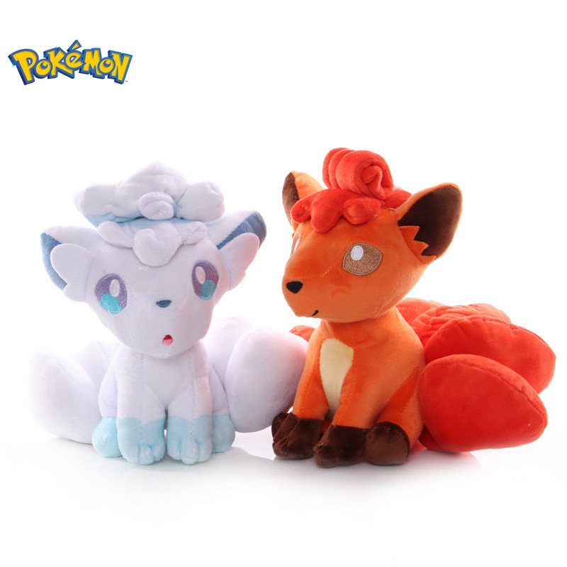 20cm Pokemon Vulpix Plush Toys Cartoon Alola Vulpix Plush Doll Soft ...