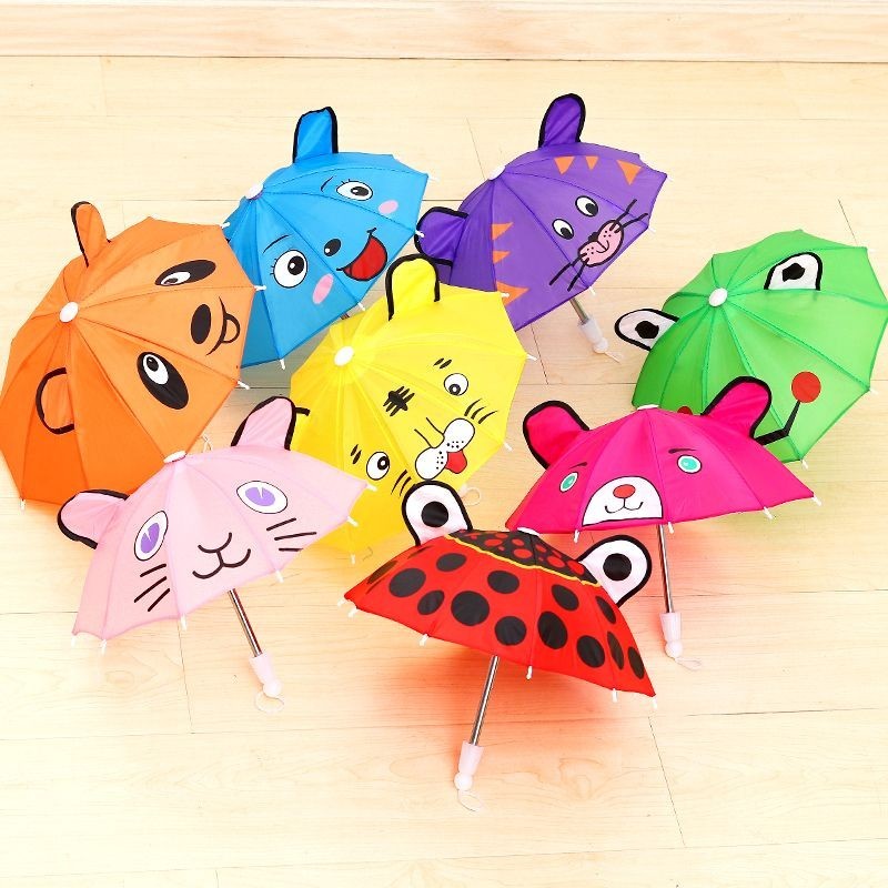 Small Mini Toy Ear Umbrella, Decorative Umbrella, Student Umbrella ...