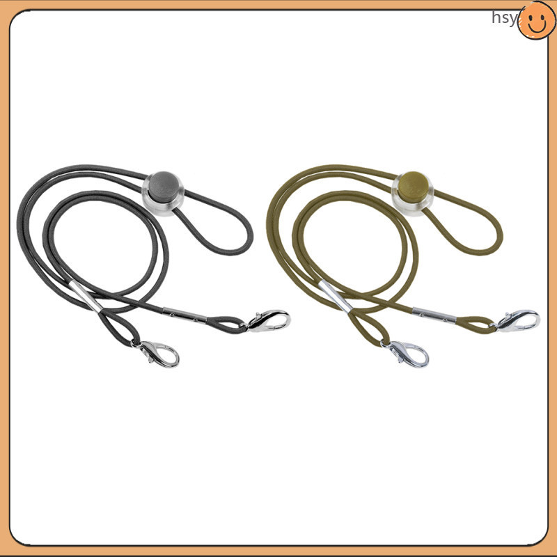 Lanyard Face Masks Adjustable with Clip Holder Strap Around Neck ...