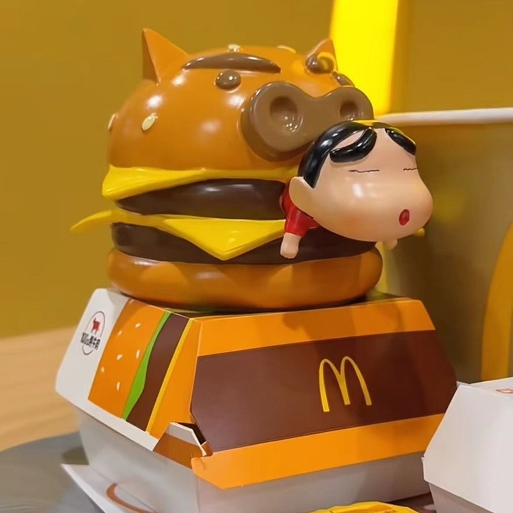 Burger Shin-Chan Crayon Shin-Chan Nohara Shinnosuke Anime Merchandise ...