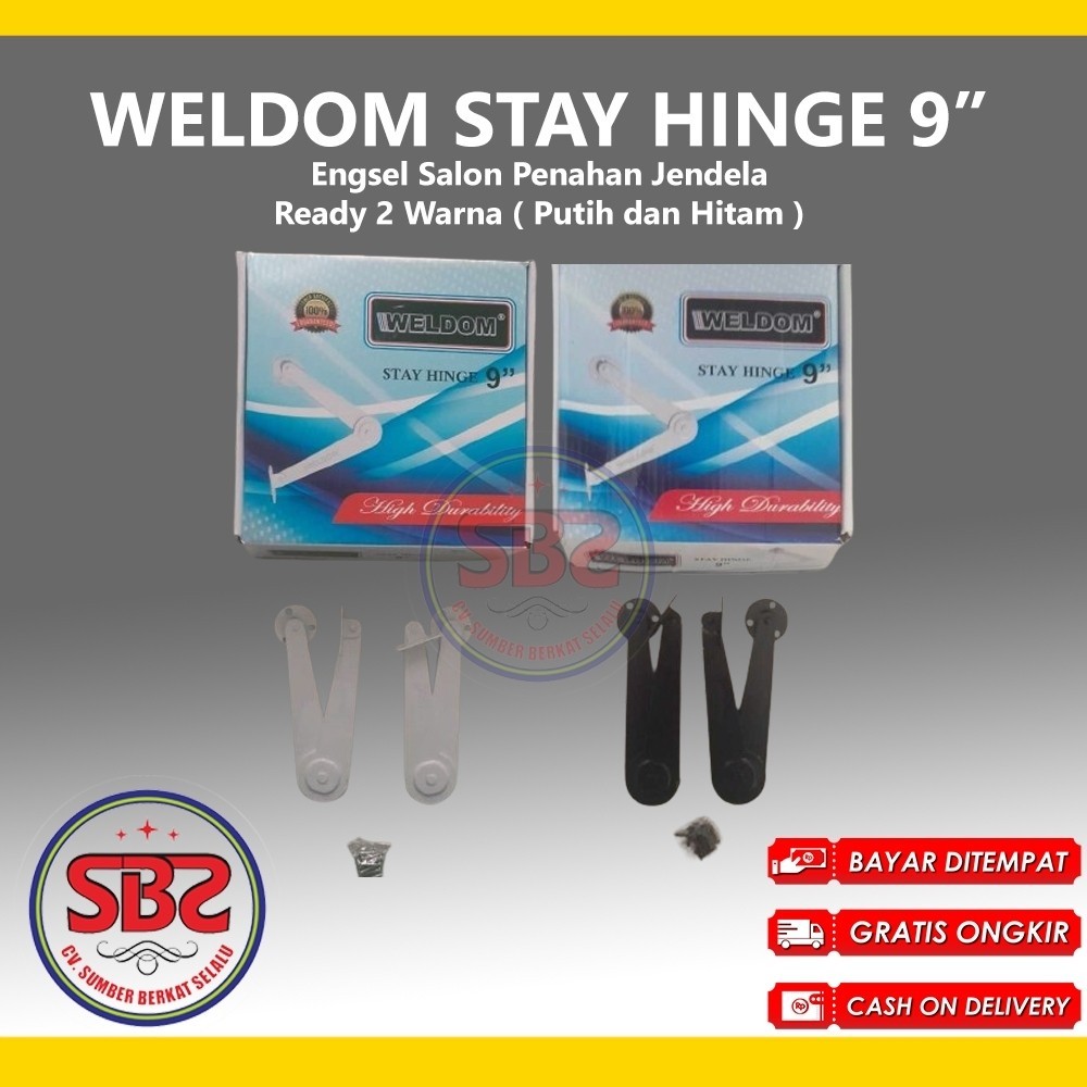 Weldom Salon Hinges Window Holder 9" / IGM Salon Hinges 9" Stainless ...