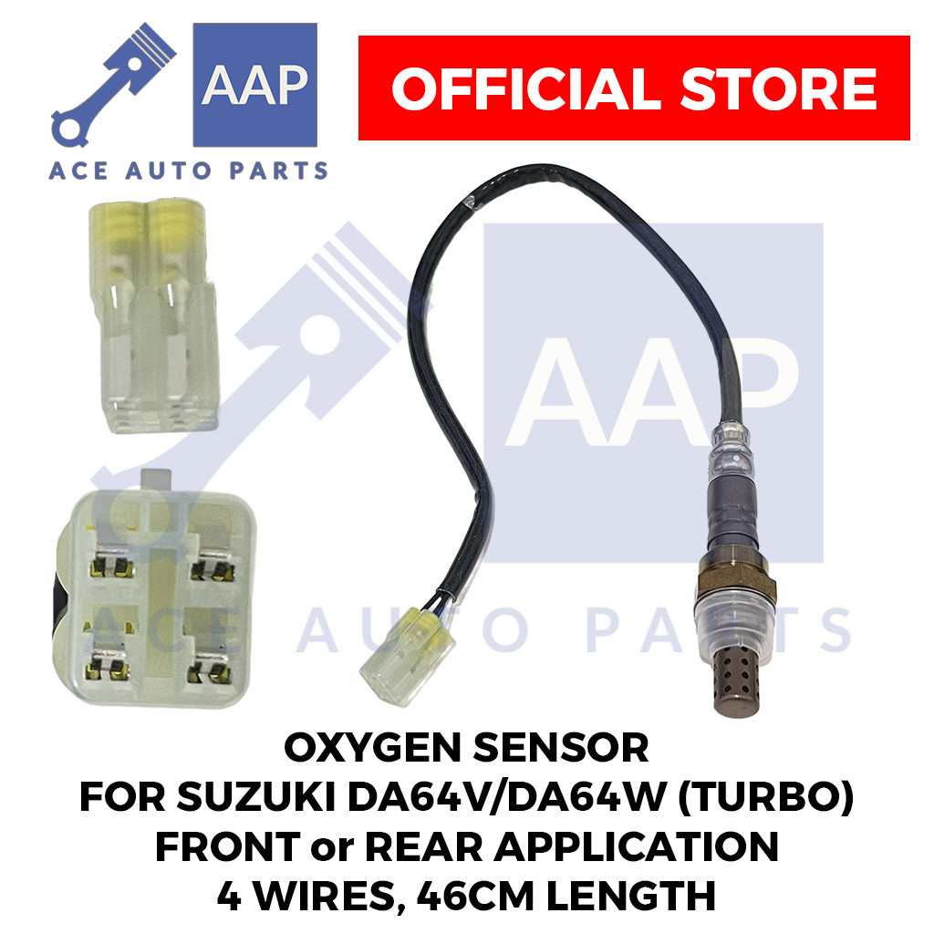 Oxygen Sensor Suzuki Transformer DA64 DA64V DA64W Turbo 4 Wires 46CM Front/Rear | Shopee Philippines