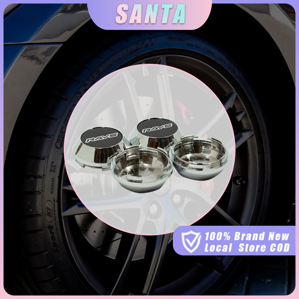 1/4Pcs 65MM Car Logo Emblem Wheel Center Cap Auto Car Wheel Center Hub ...