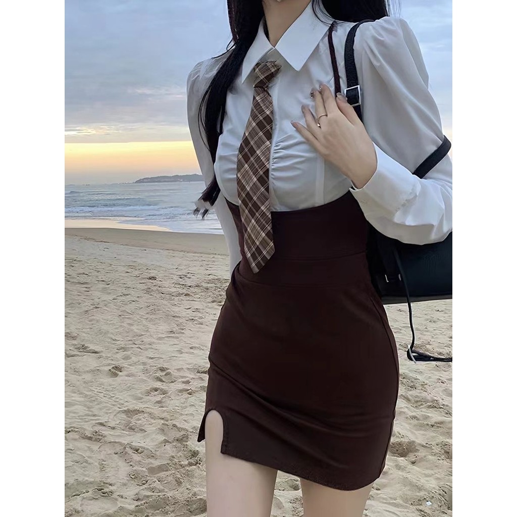 Sweet and Spicy Uniform Women's Fried Street Two-Piece Suit ...