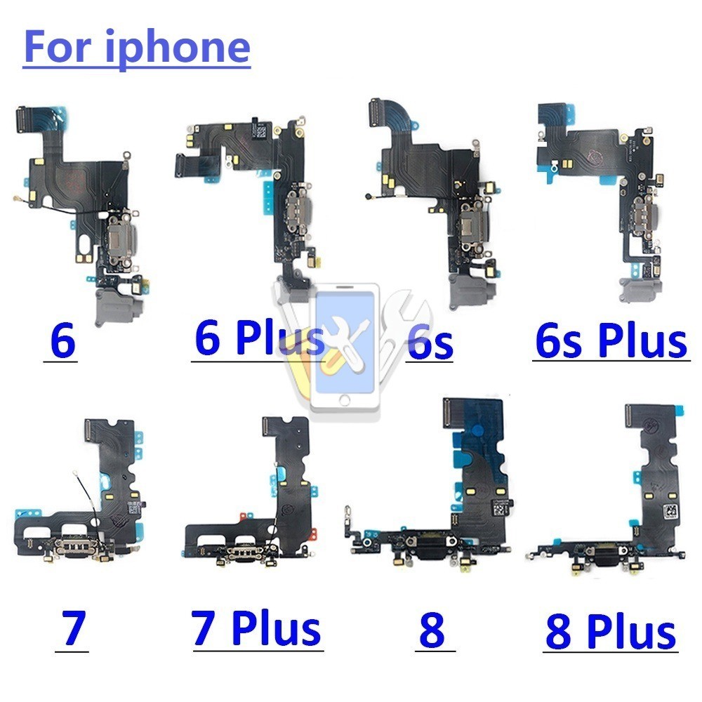 USB Port Charger Dock Connector Microphone Charging Flex Cable For ...