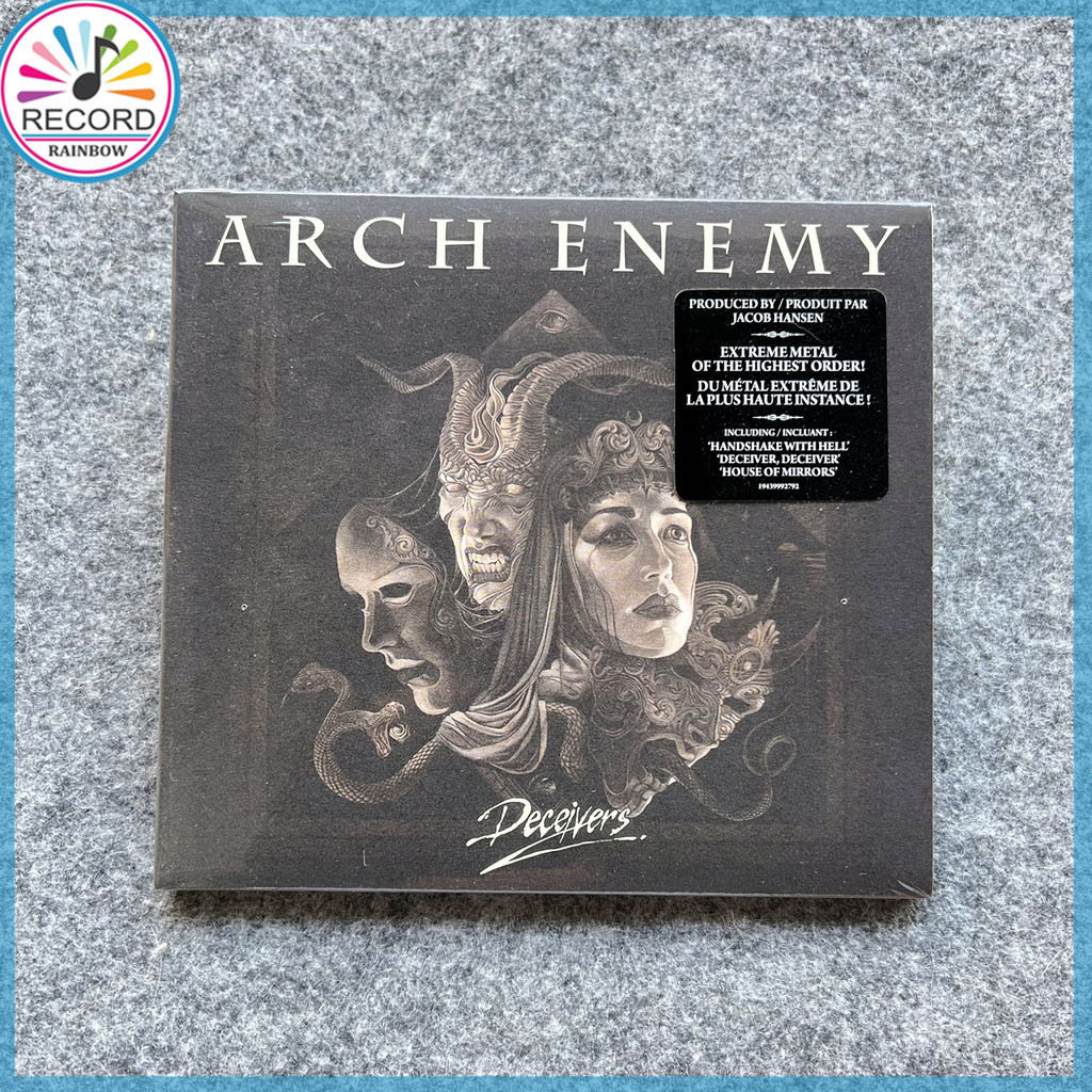 In stock Arch Enemy Deceivers Original CD Album [Sealed] Brand new | Shopee Philippines