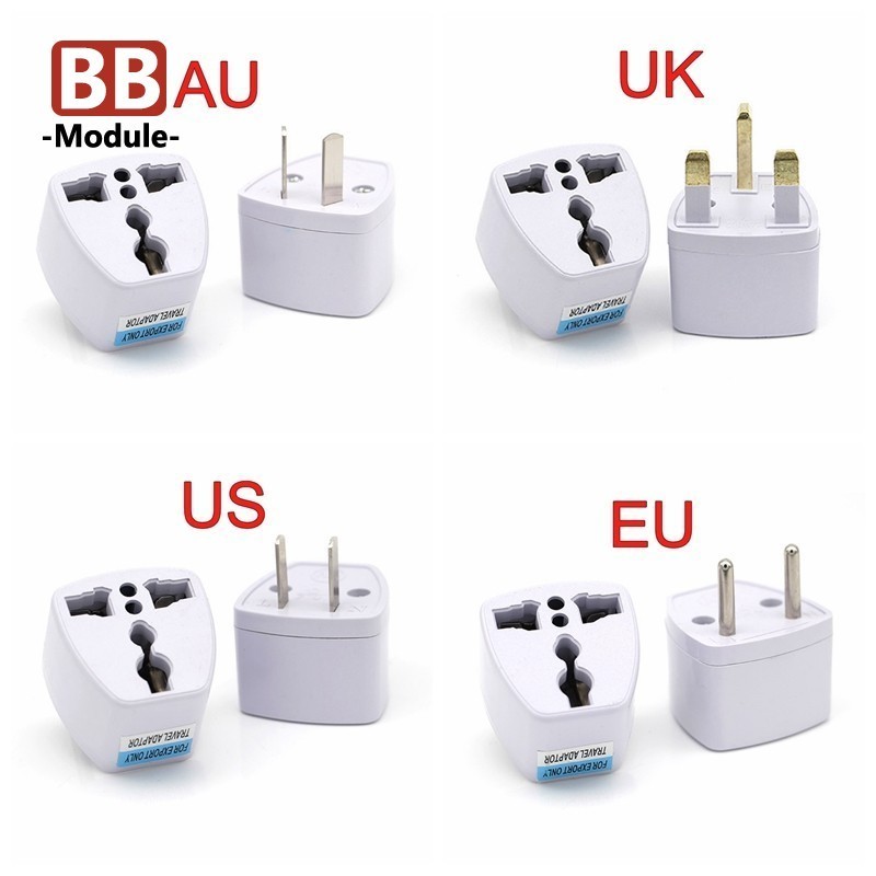 1PC Universal US UK AU To EU Plug USA To Euro Europe Travel Wall AC Power Charger Outlet Adapter ...