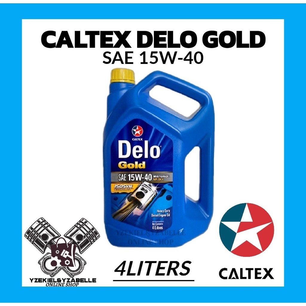 DELO shell-CALTEX DELO GOLD SAE 15W-40 MULTIGRADE DIESEL ENGINE OIL ...