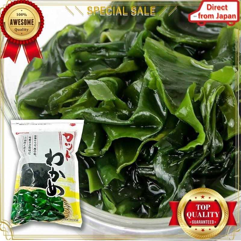 【Direct from JAPAN】Dried wakame, cut wakame, and bulk-sized dried ...