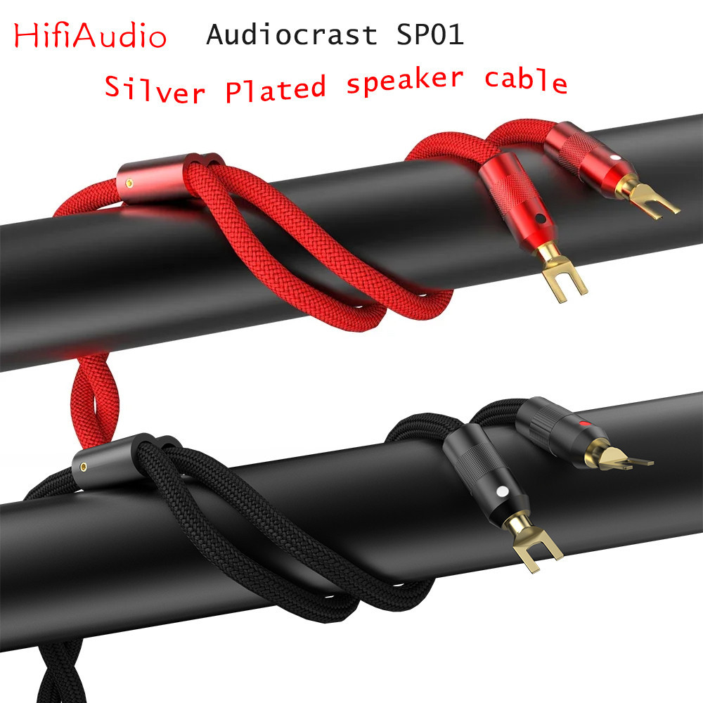 SP01 Silver Plated speaker cable speaker cable Hi-End audio loudspeaker ...