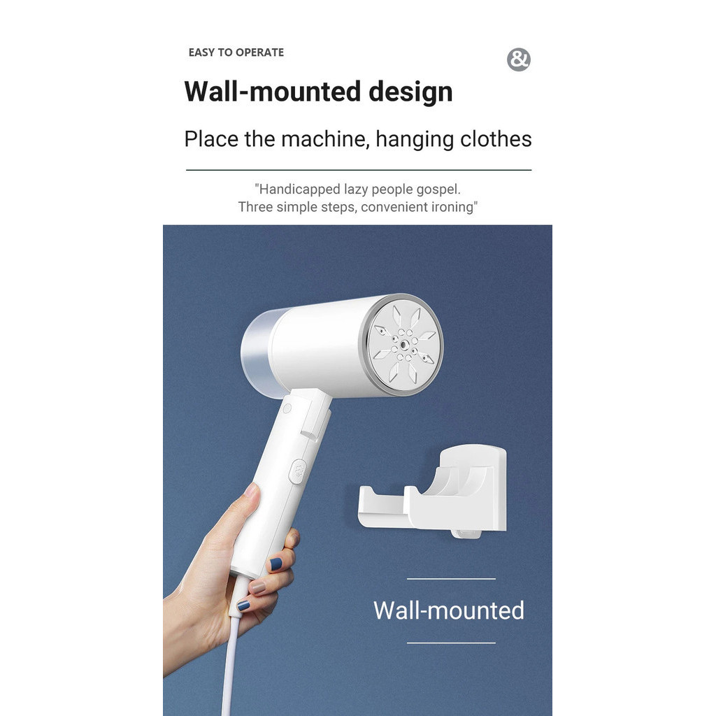 Household small handheld hanging ironing machine extendable vertical ...