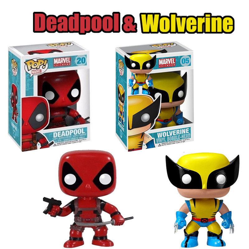 Funko Pop Deadpool & Wolverine Toys Deadpool Wolverine Action Figure ...