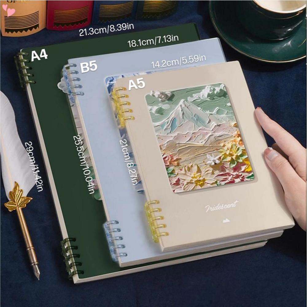 A5/B5/A4 Creative Notebook, Student Filler Paper Notebook, Detachable ...