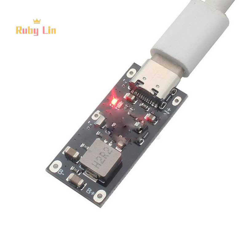 Ruby Lin Type-C USB 5V 3A 3.7V 18650 Lithium Li-ion Charging Board ...