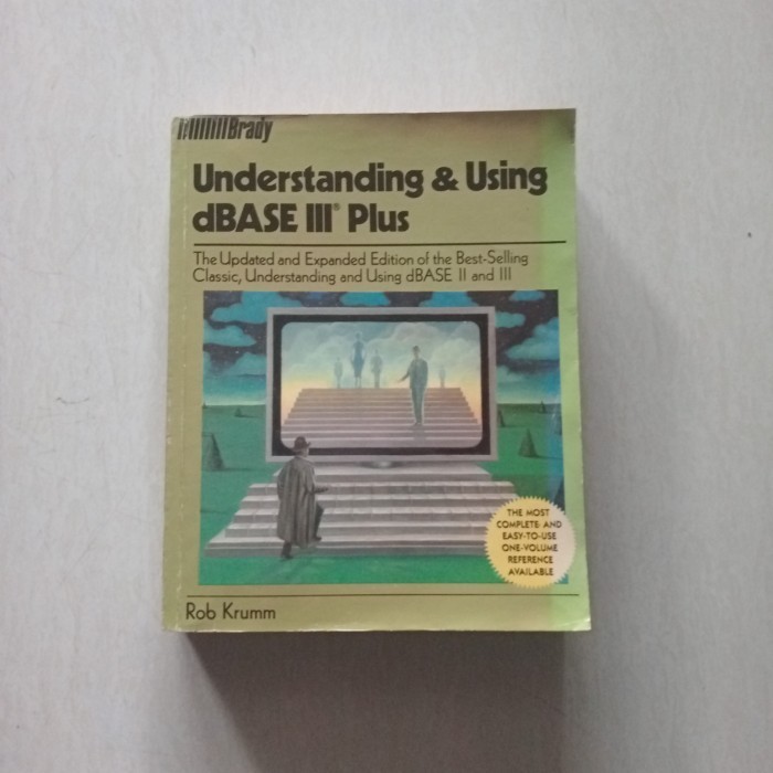 UNDERSTANDING & USING dBASE III Plus Brady Original Used | Shopee Philippines