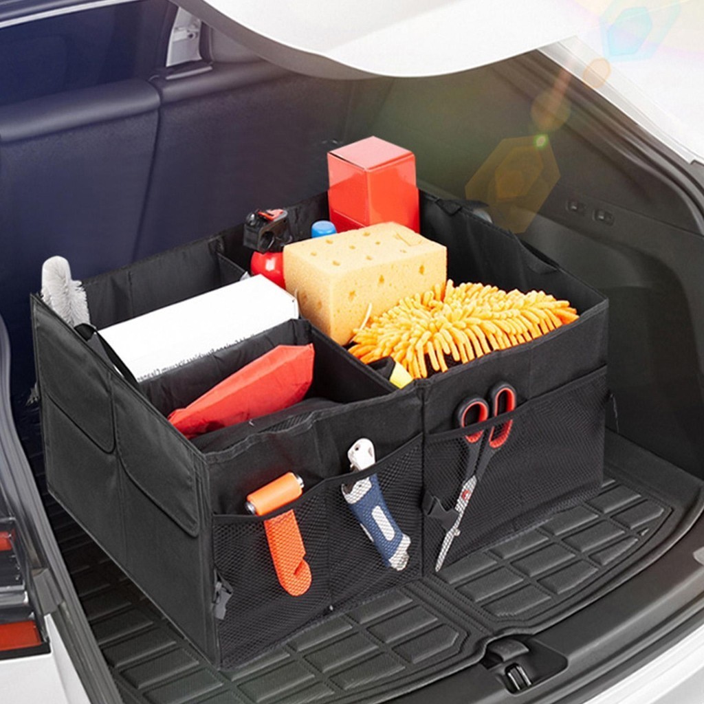 Car Organizer Foldable Trunk Organizer Car Storage Box Car Folding ...