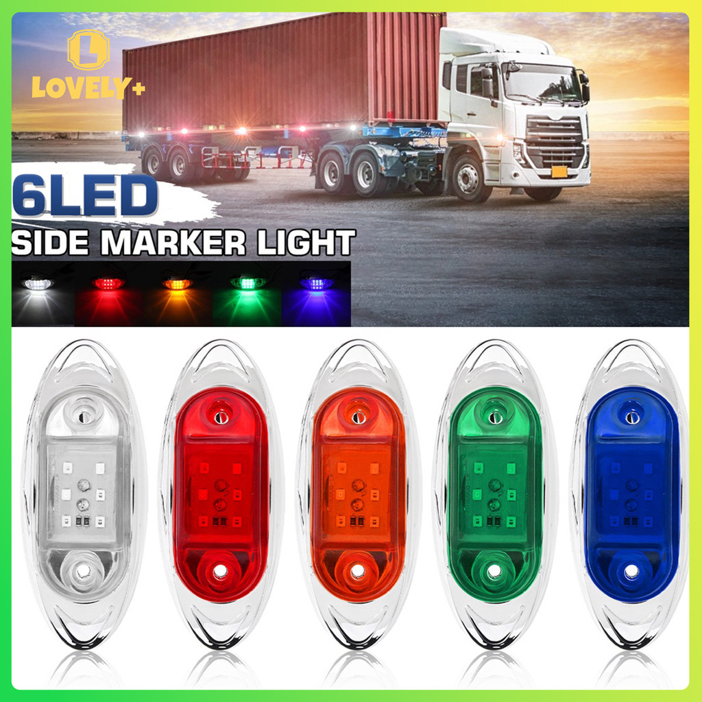 Chromatic Truck Side Marker Lights 24V Turn Signal Lights Car Trailer ...