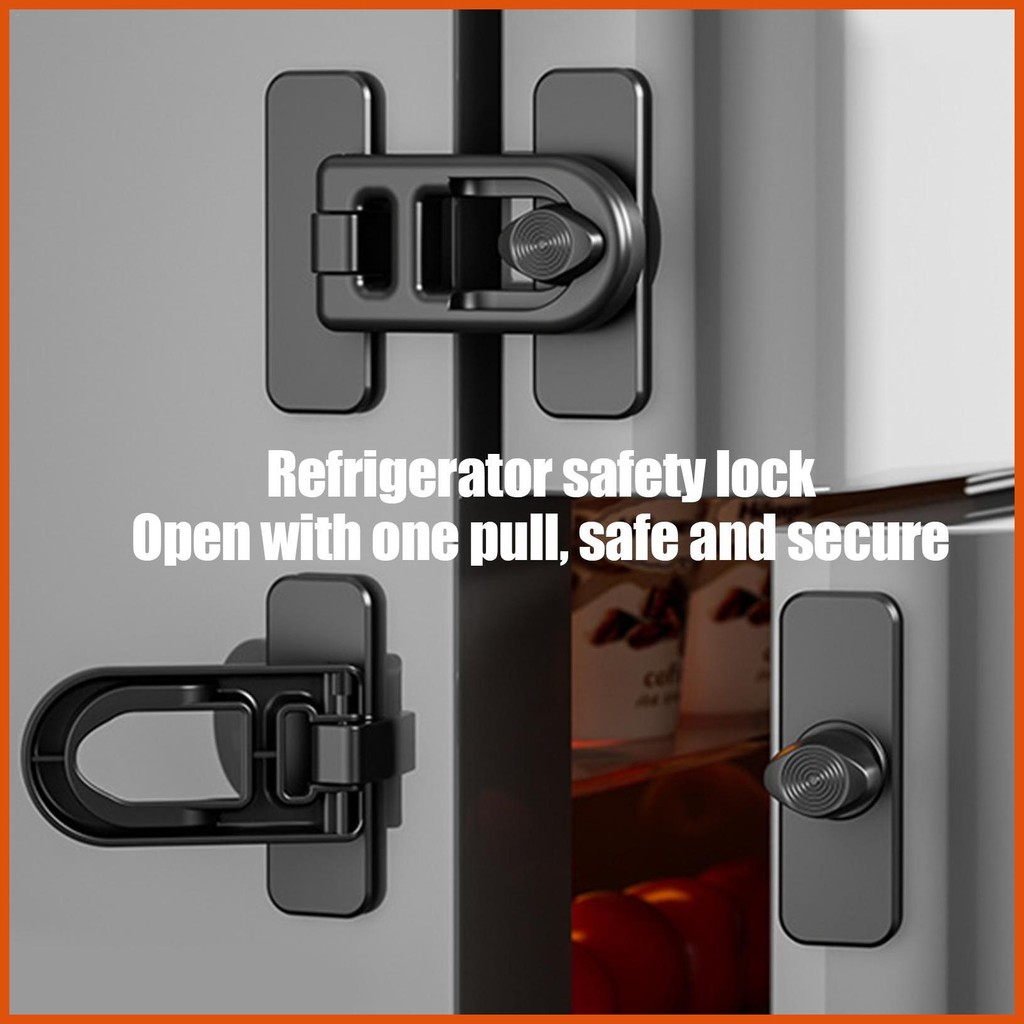 Freezer Door Lock Refrigerator Door Latch Freezer Locks Oven Baby ...