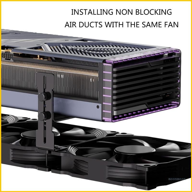 Moon GPU Support Bracket Graphics Card Support GPU Bracket Brace Video ...