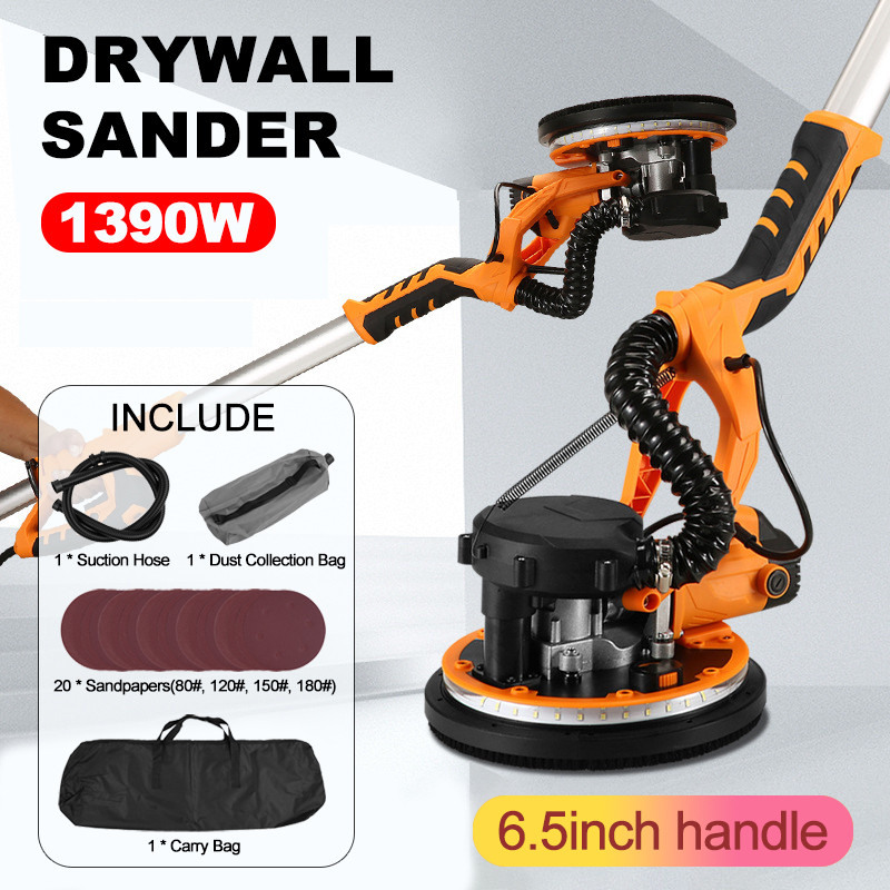 1800RPM High Efficiency Dustless Putty Wall Sanding Machine Automatic ...