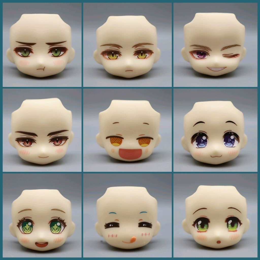 New Style with Makeup Baby Face gsc Nendoroid Replacement Face with ...