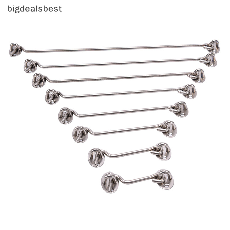 BDB Stainless Steel Cabin Hook And Eye Latch Lock Shed Gate Door Catch ...