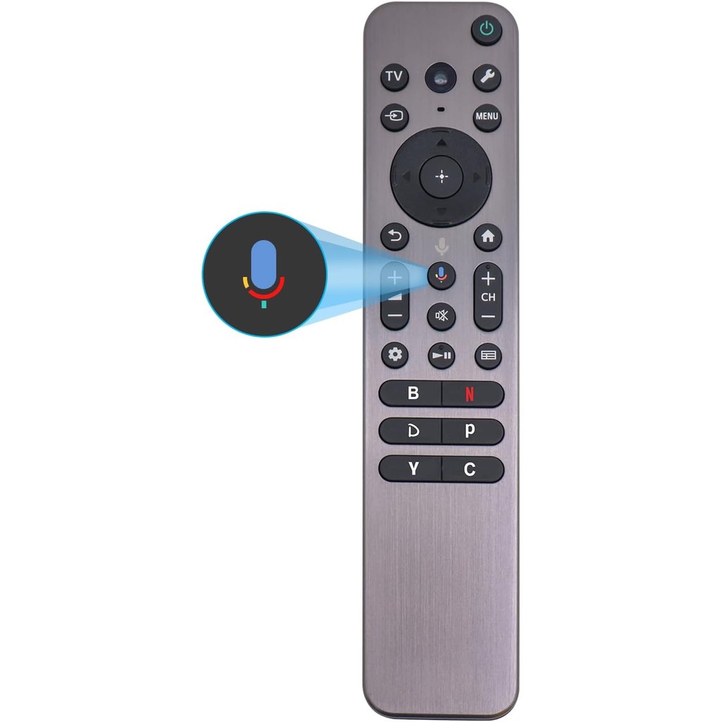 RMF-TX910U Backlit Voice Remote Replacement for Sony Smart TV ...