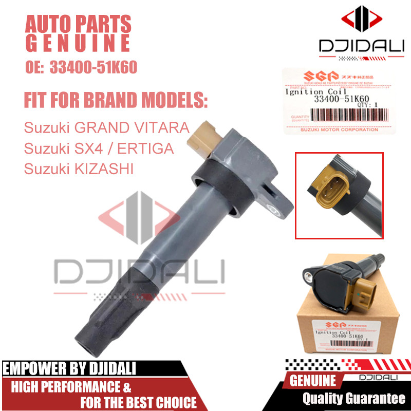 33400-51K60 Ignition Coil for Suzuki ERTIGA SX4 KIZASHI GRAND VITARA ...