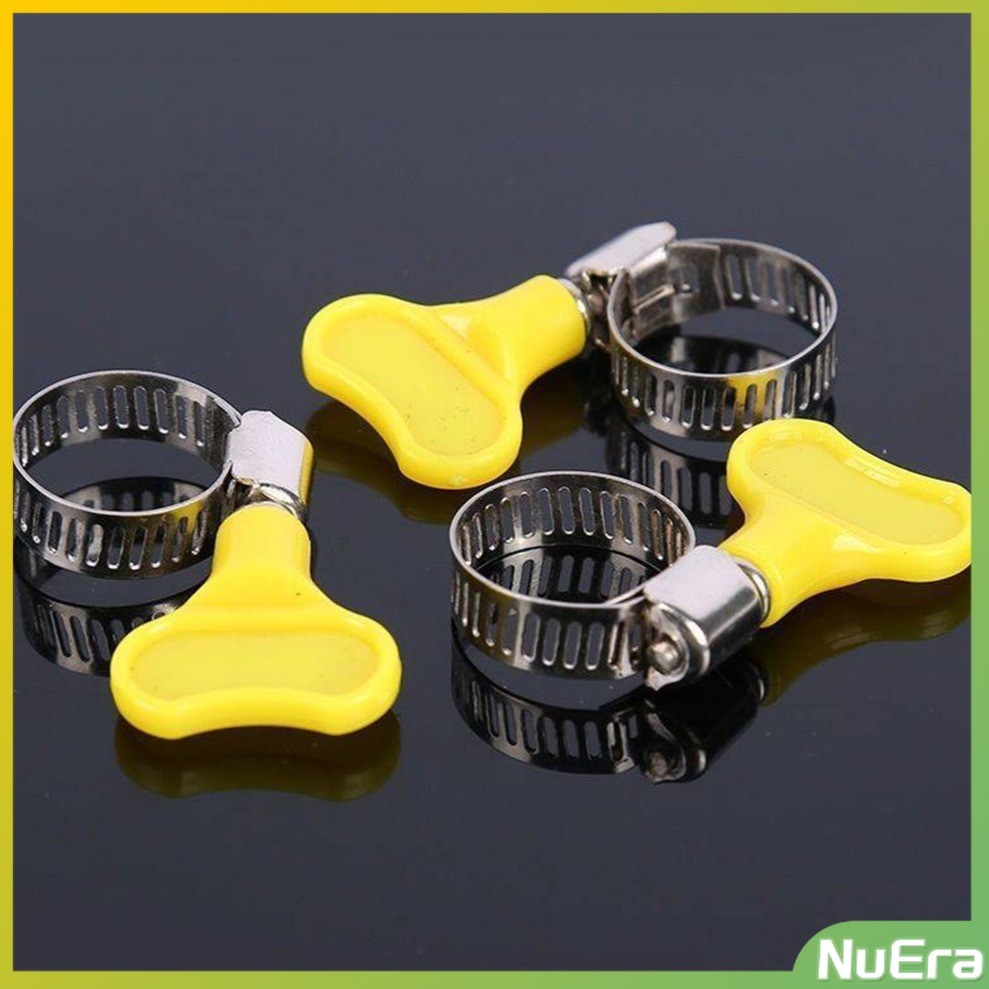 NuEra 10mm 13mm Hose Clamp Stainless Steel Adjustable Fuel Line Clamp ...