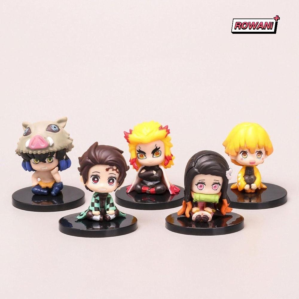 ROWAN1 Figure Set, Cute Anime Action Cartoon Doll Statue, Cartoon Doll ...