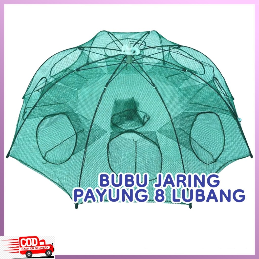 Umbrella Bubu Trap Fishing Net Fishing Net Shrimp Crab Catfish Lobster ...