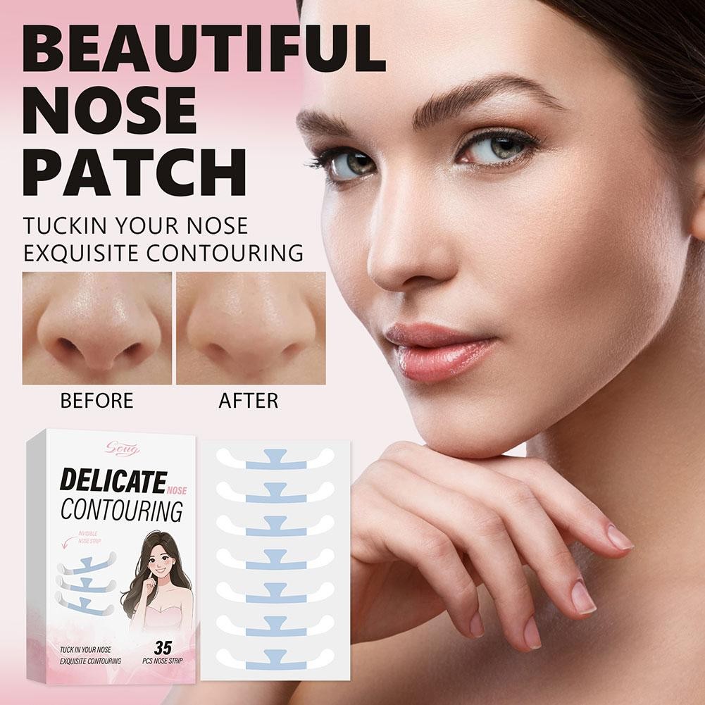 Soug Invisible Shrinkage Sticker Nose Wing Small Nose Narrow Thin Nose ...