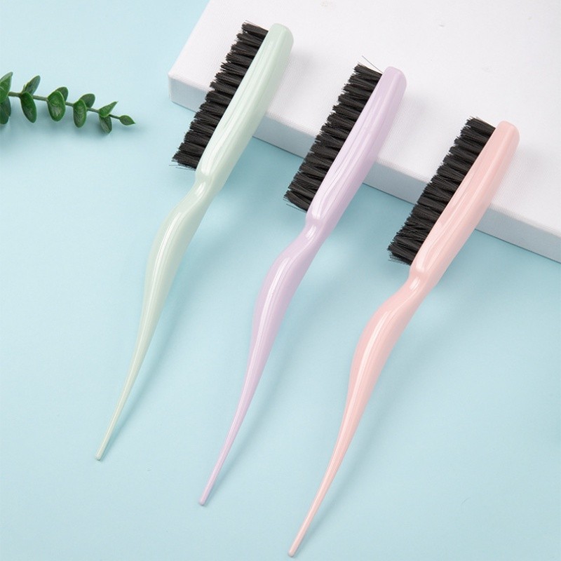 Hair Comb Pack Hair Nylon Hair Curl Hair Fluffy Three Row Comb Bristle ...