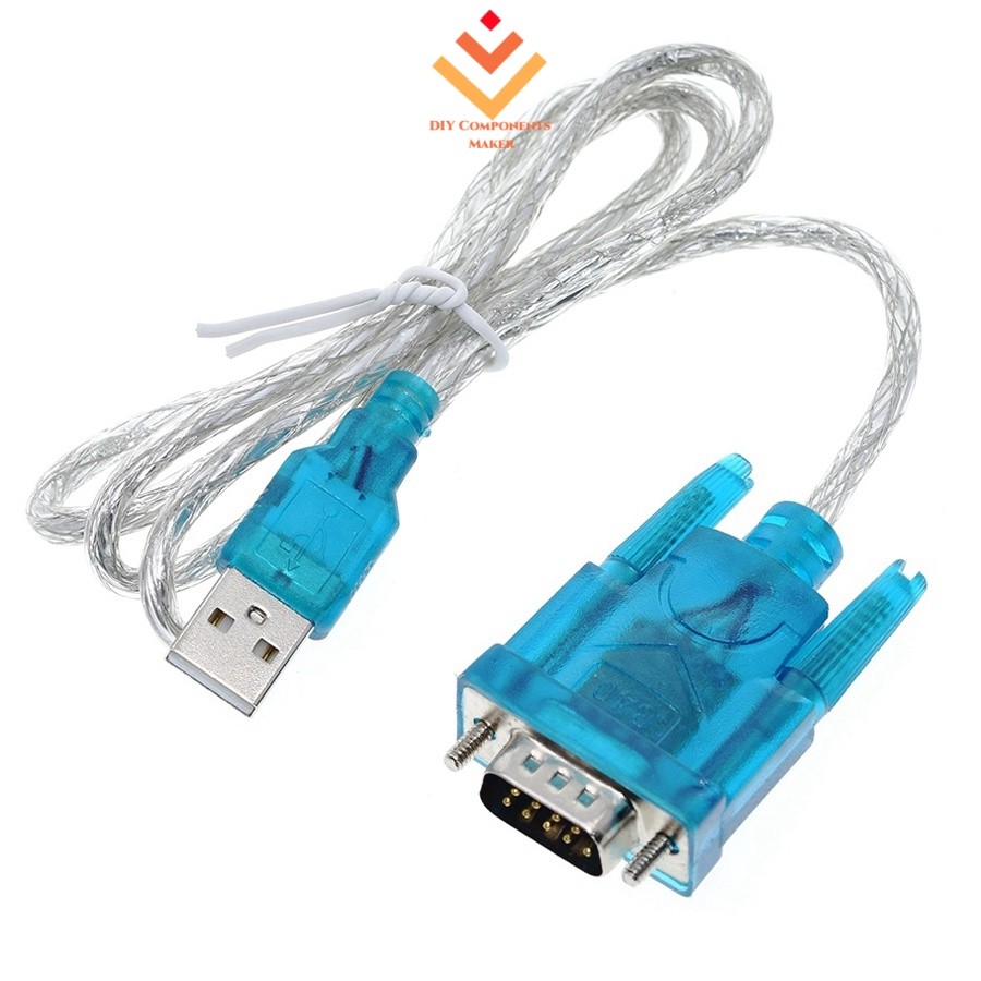 HL-340 New USB To RS232 COM Port Serial PDA 9 Pin DB9 Cable Adapter ...