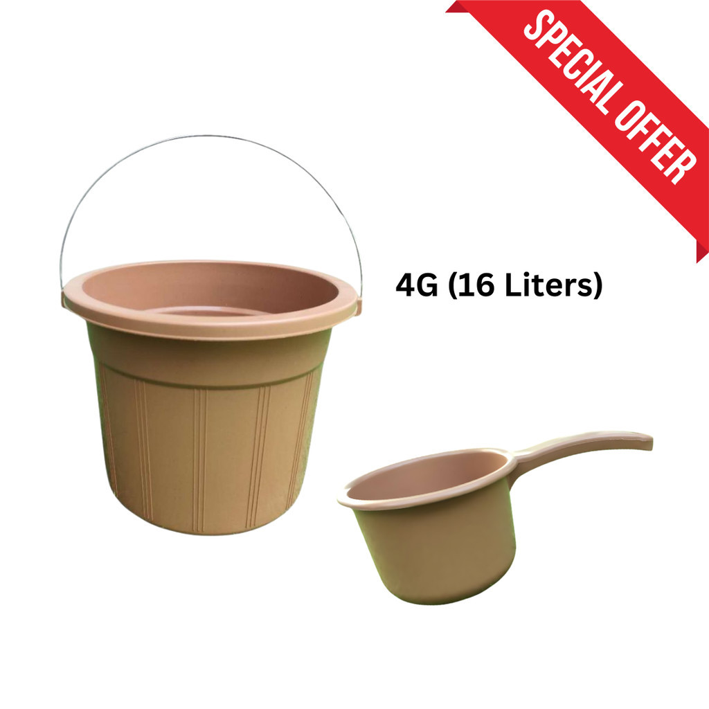 Mocha High Quality Water Pail with Dipper Mocha Bundle | Shopee Philippines