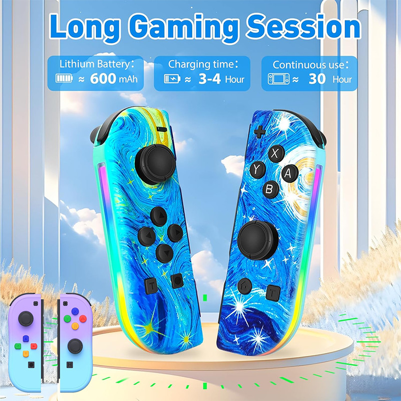 Mixed Color Soft Silicone Grip Protection Case Thumb Stick Cap Joystick ...