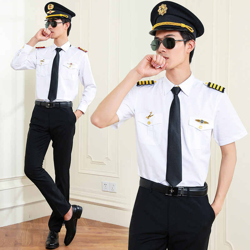 [24 Hours Delivery] Men's Performance Costume Captain Uniform Male ...